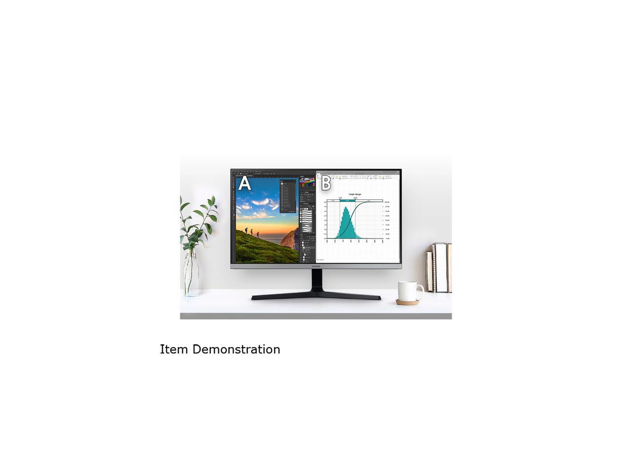 SAMSUNG UR55 ViewFinity LU28R550UQNXZA 28" UHD 3840 x 2160 (4K) 60 Hz ...