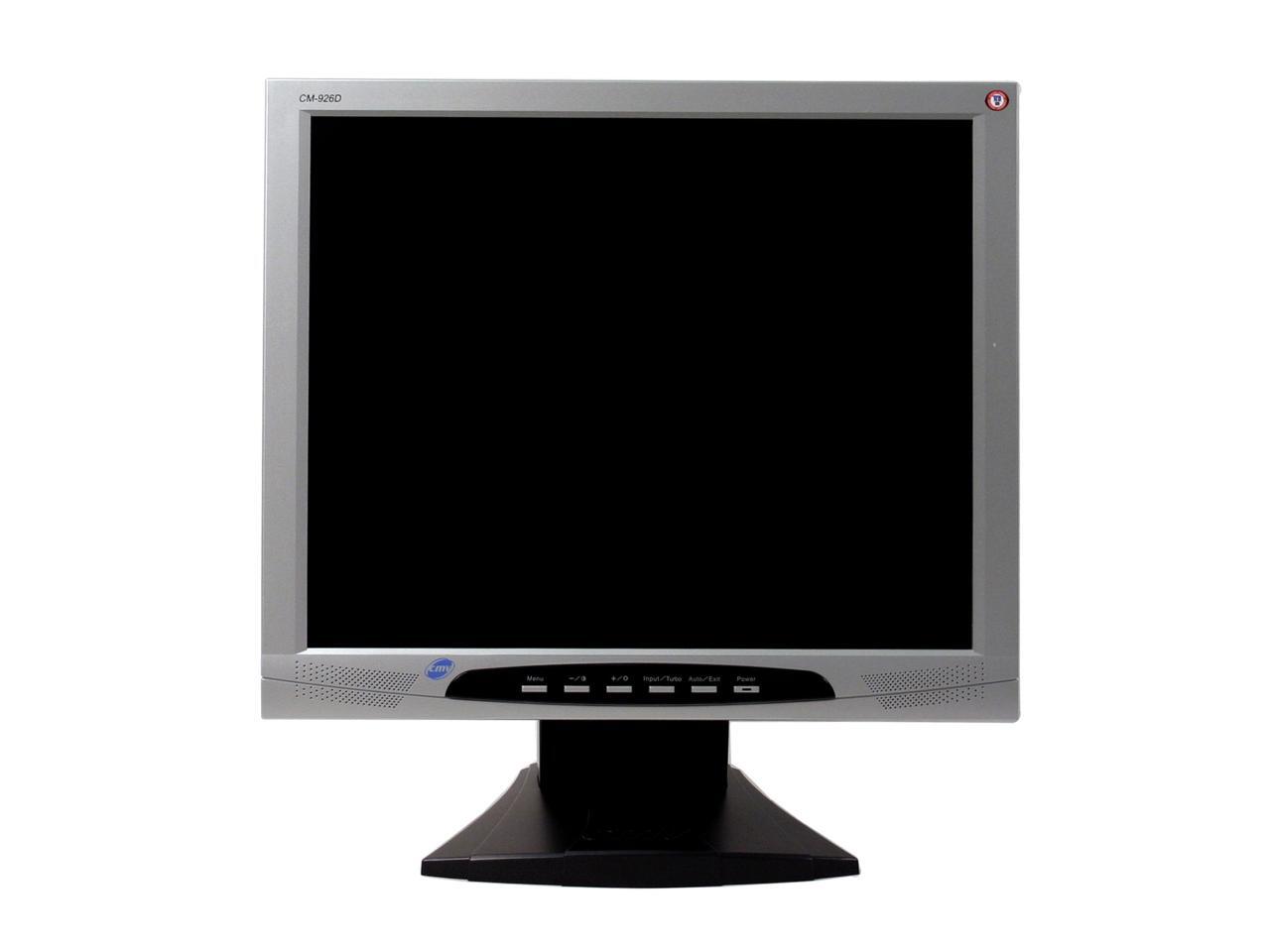 CMV 19" TFT LCD SXGA LCD Monitor 21 ms 1280 x 1024 D-Sub, DVI-D CM-926D ...