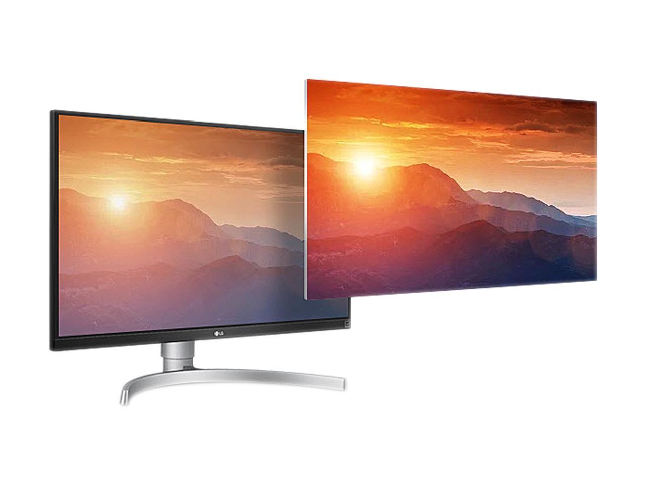 LG 27UK650-W 27" 4K UHD (3840x2160) IPS HDR10 350 cd/m2 FreeSync Gaming ...