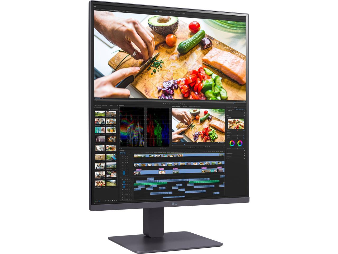 LG 28" (27.6" Viewable) 60 Hz Nano IPS SDQHD DualUp Monitor with USB ...