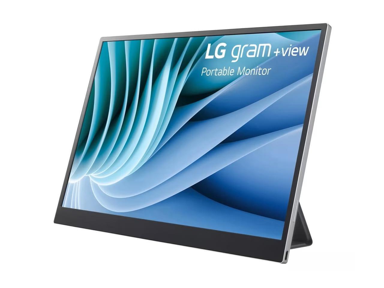 16" LG gram +view IPS WQXGA (2560 x 1600) Portable Monitor (6MR70.ASDU1 ...