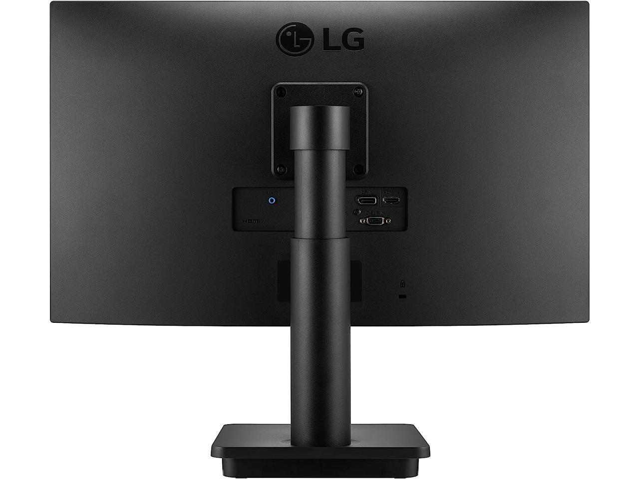 LG 24MP450-B Monitor 24" Full HD (1920 x 1080) IPS 75hz Display, 3-Side ...