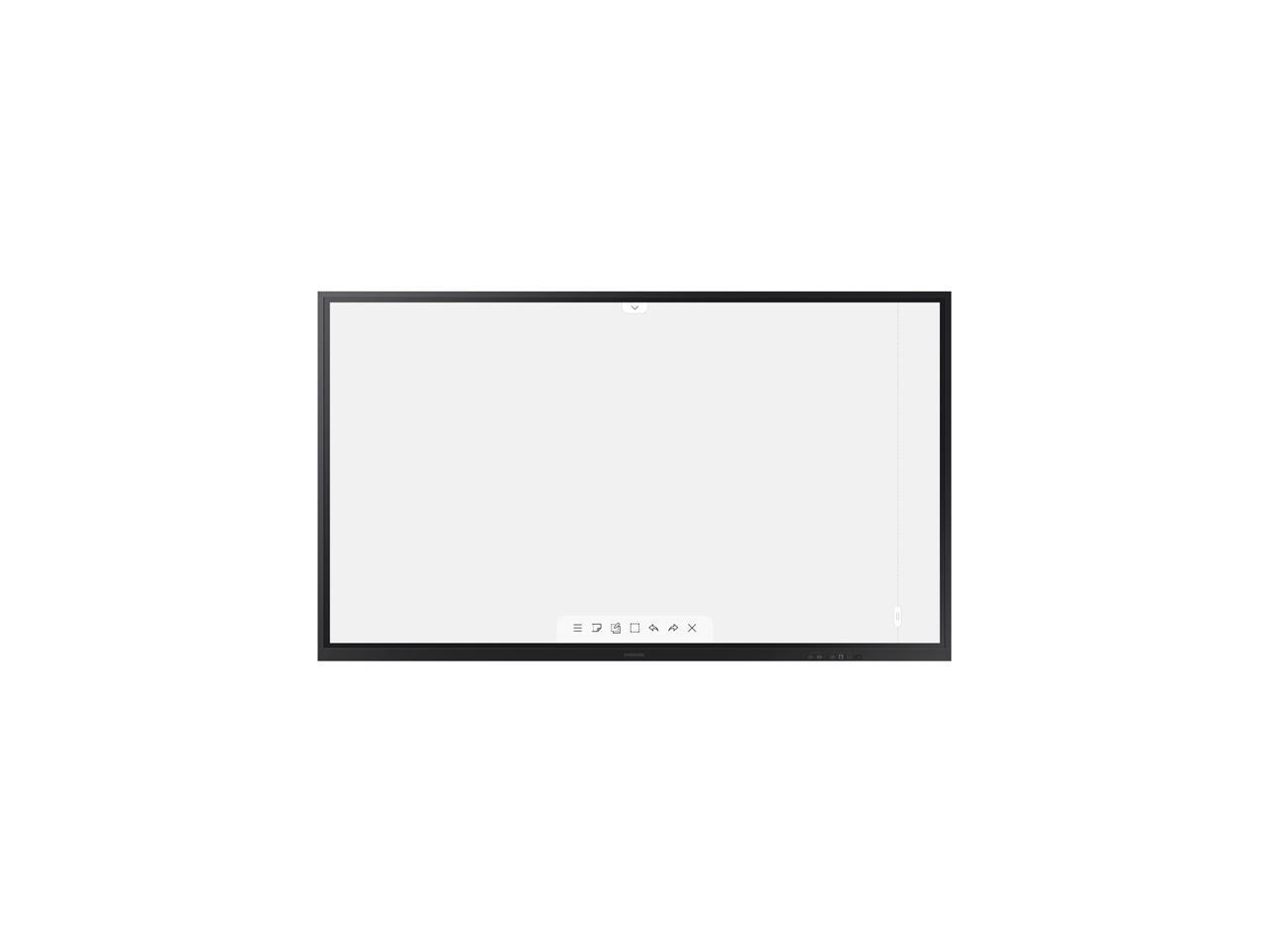 SAMSUNG WM85A Charcoal Black 85" IR touch Interactive Digital Display ...