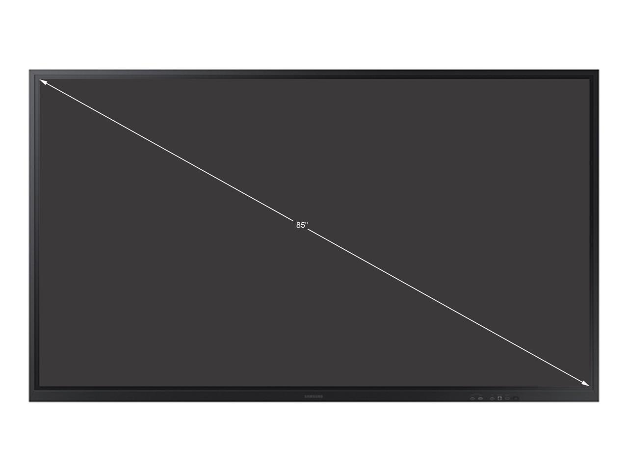SAMSUNG WM85A Charcoal Black 85" IR touch Interactive Digital Display ...