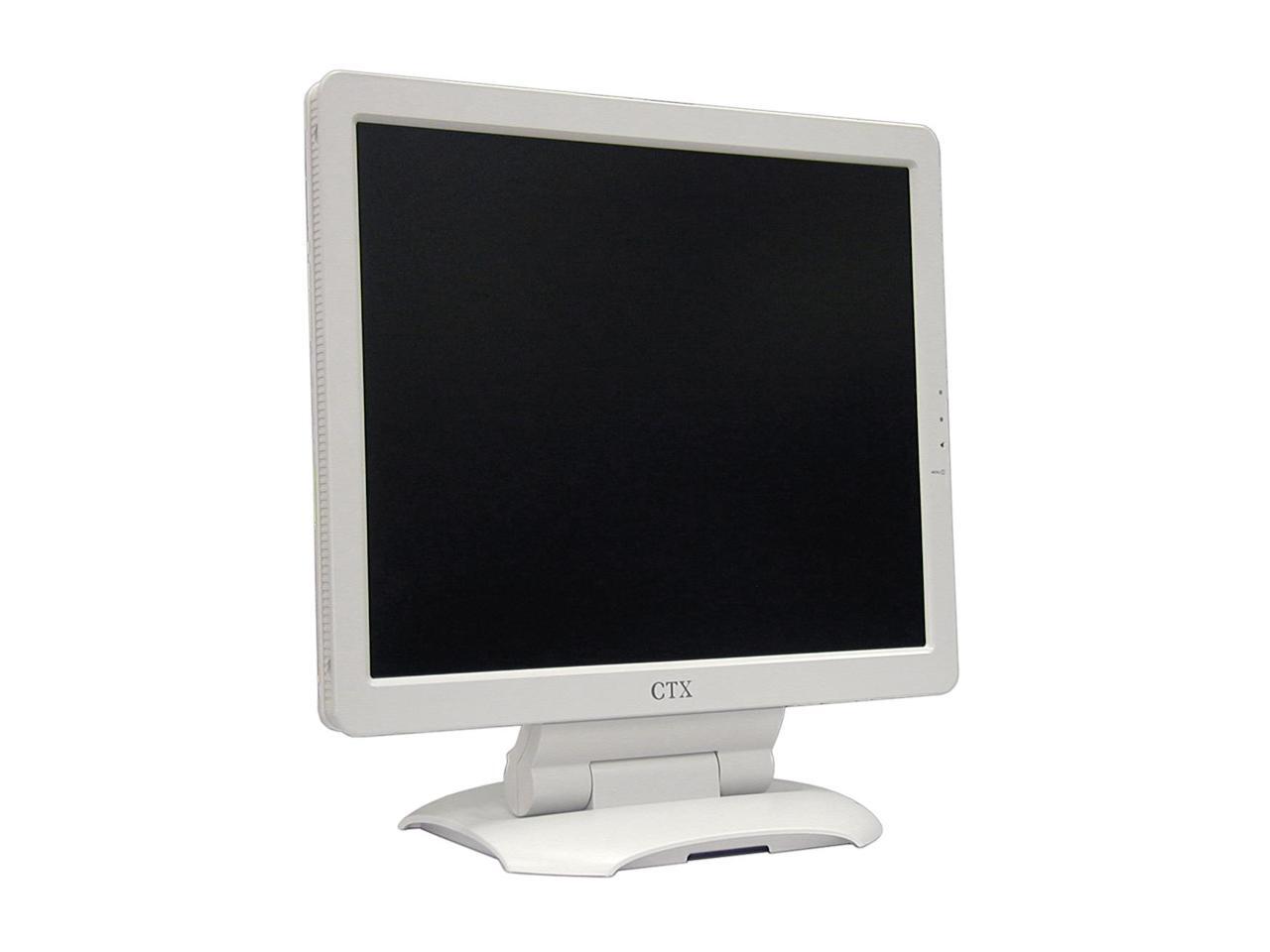 CTX 17" Active Matrix, TFT LCD SXGA LCD Monitor 12 ms 1280 x 1024 D-Sub ...