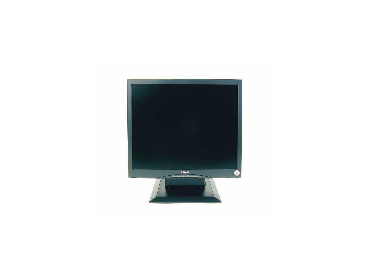CTX 17" Active Matrix, TFT LCD SXGA LCD Monitor 16 ms 1280 x 1024 S761 ...