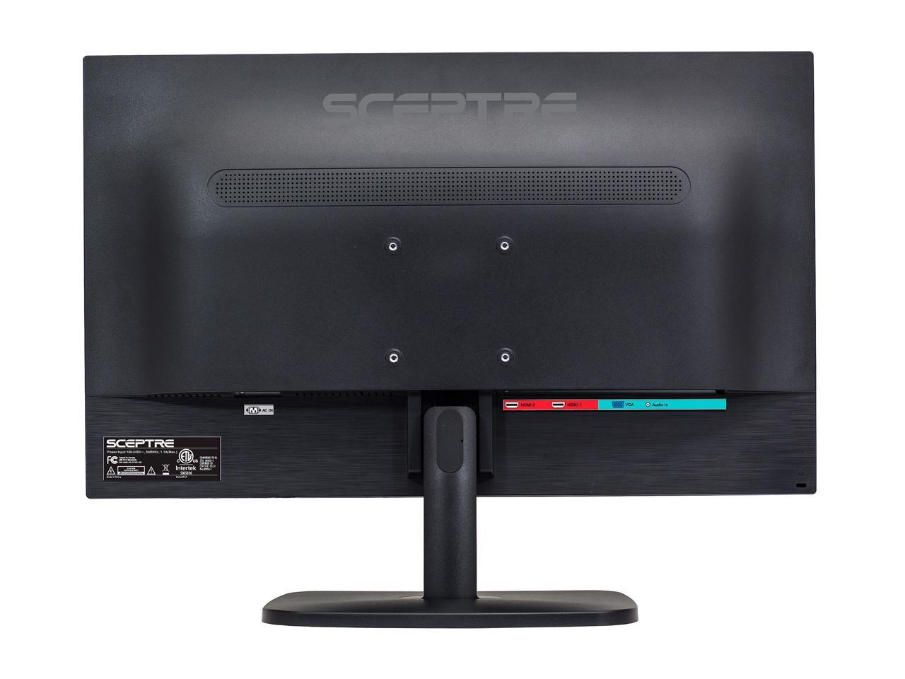 SCEPTRE E225W-19206C Black 22" 1ms (GTG) HDMI Widescreen LED Backlight ...