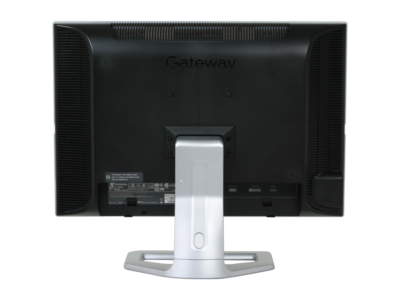 Gateway 22" Active Matrix, TFT LCD WSXGA+ LCD Monitor 5 ms 1680 x 1050 ...