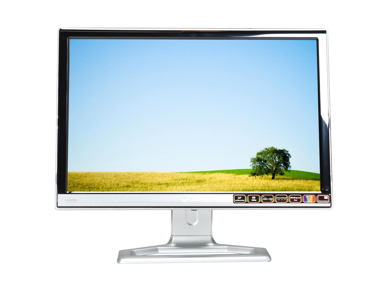 Gateway 24" WUXGA LCD Monitor 5 ms 1920 x 1200 D-Sub, DVI, HDMI FHD2401 ...