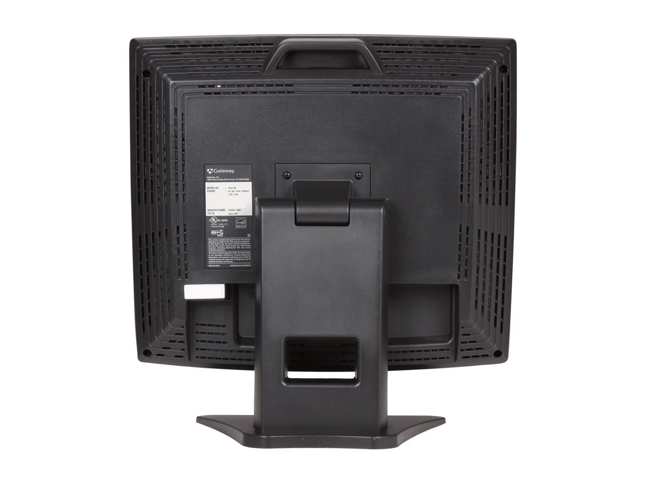 Refurbished: Gateway FPD1730 17" 1280 x 1024 60 Hz D-Sub LCD Monitor ...