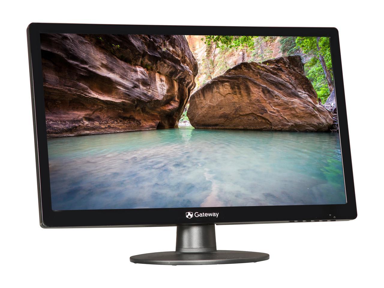 Refurbished: Gateway 21.5" 60 Hz LCD Monitor 5 ms 1920 x 1080 D-Sub ...