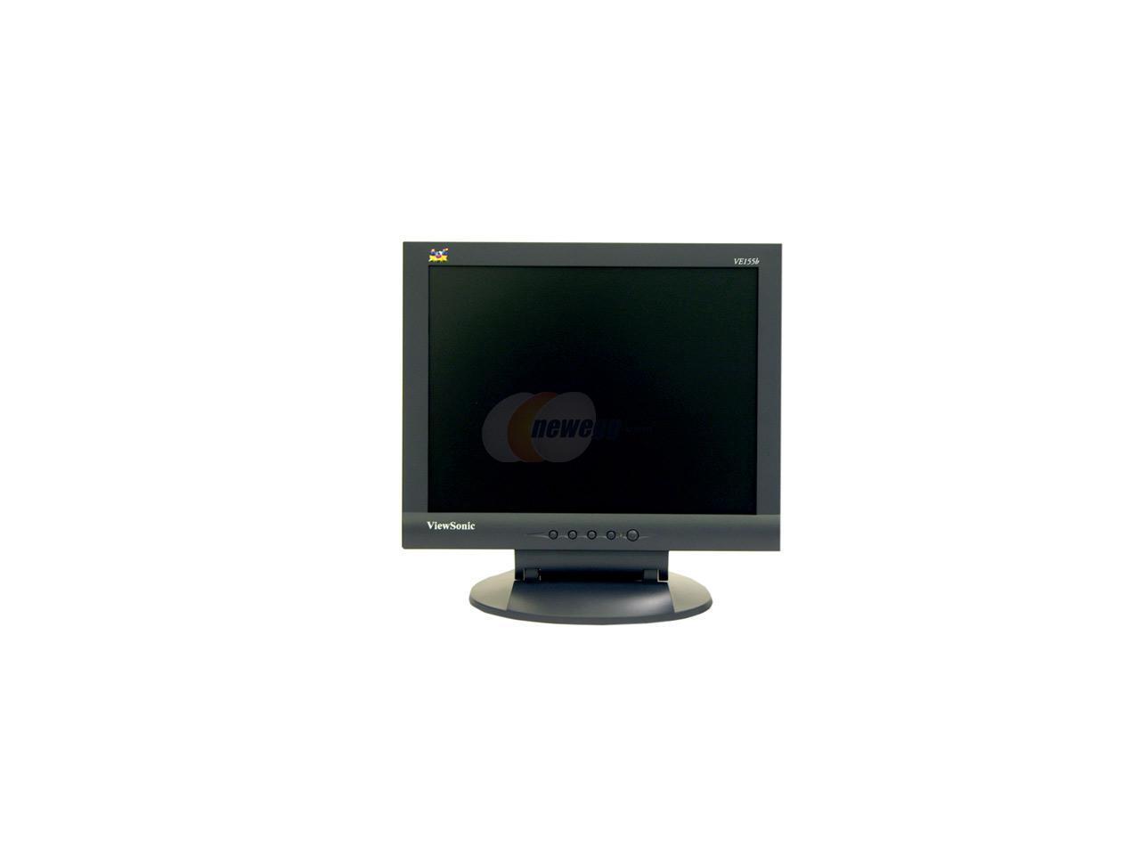 ViewSonic 15" Active Matrix, TFT LCD XGA LCD Monitor 30 ms 1024 x 768 ...