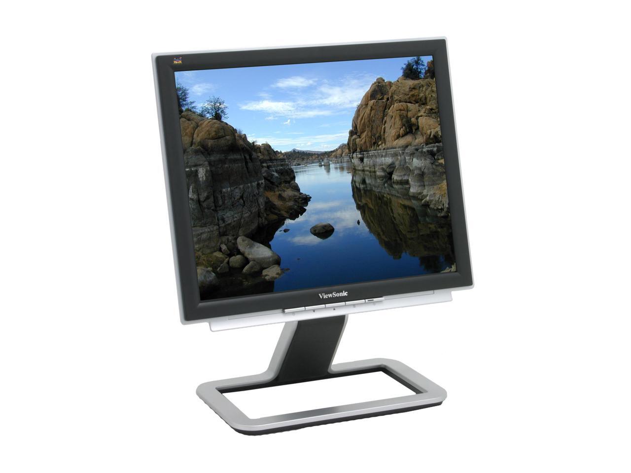 ViewSonic 17" Active Matrix, TFT LCD SXGA LCD Monitor 3ms gray-to-gray ...