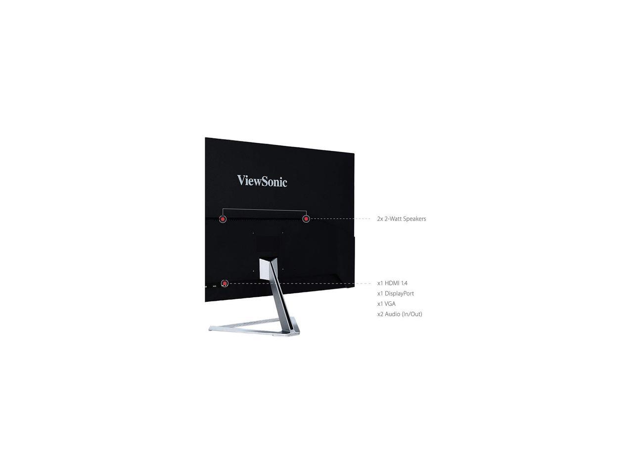 ViewSonic VX3276-mhd 32" (Actual size 31.5") Full HD 1920 x 1080 HDMI ...