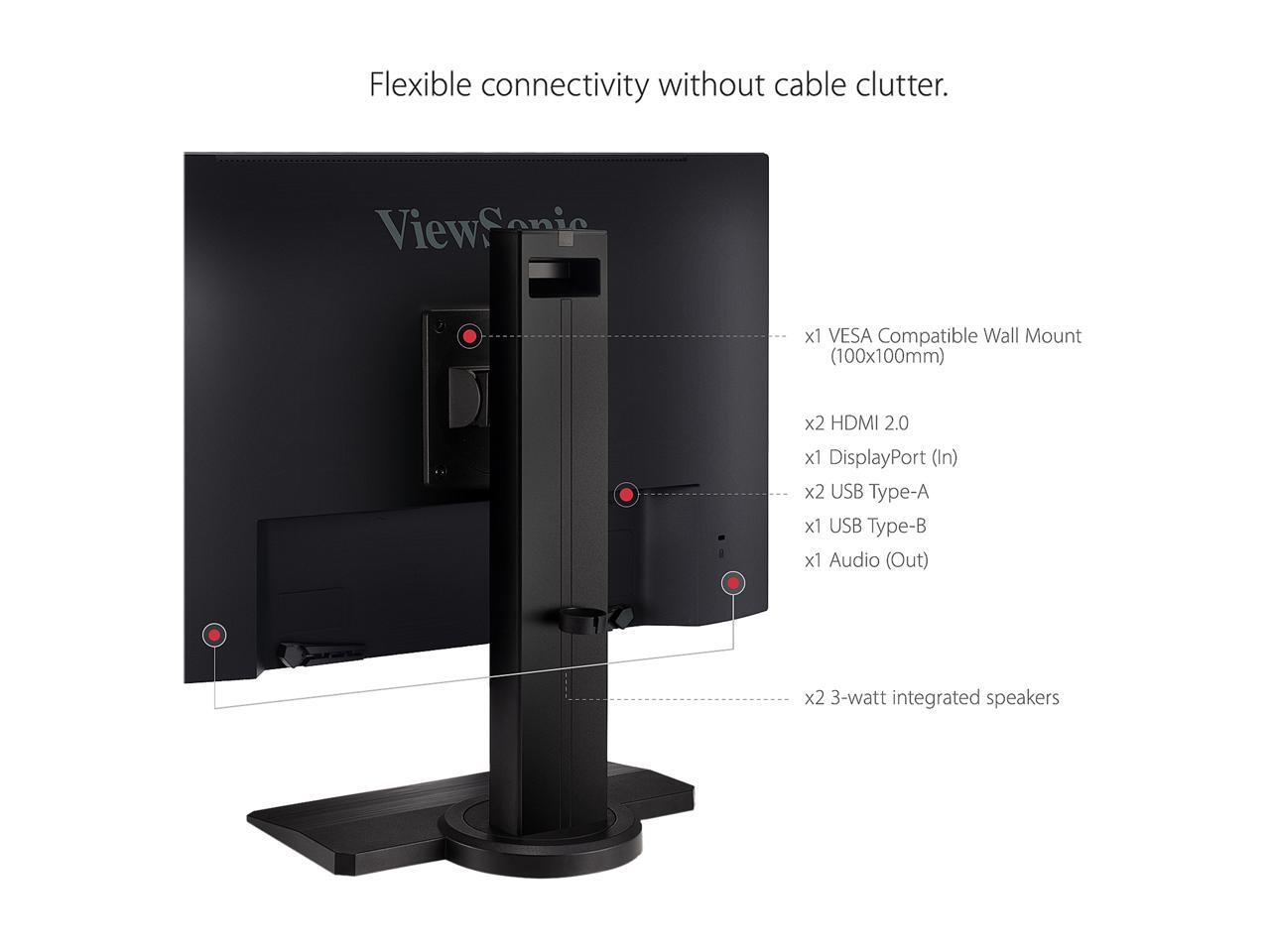 ViewSonic XG2431 24 Inch 1080p 240Hz 1ms Gaming Monitor with AMD ...