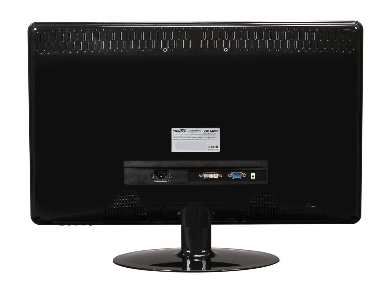 Zalman MZ230ED 23" 1920 x 1080 D-Sub, DVI Built-in Speakers LCD Monitor ...