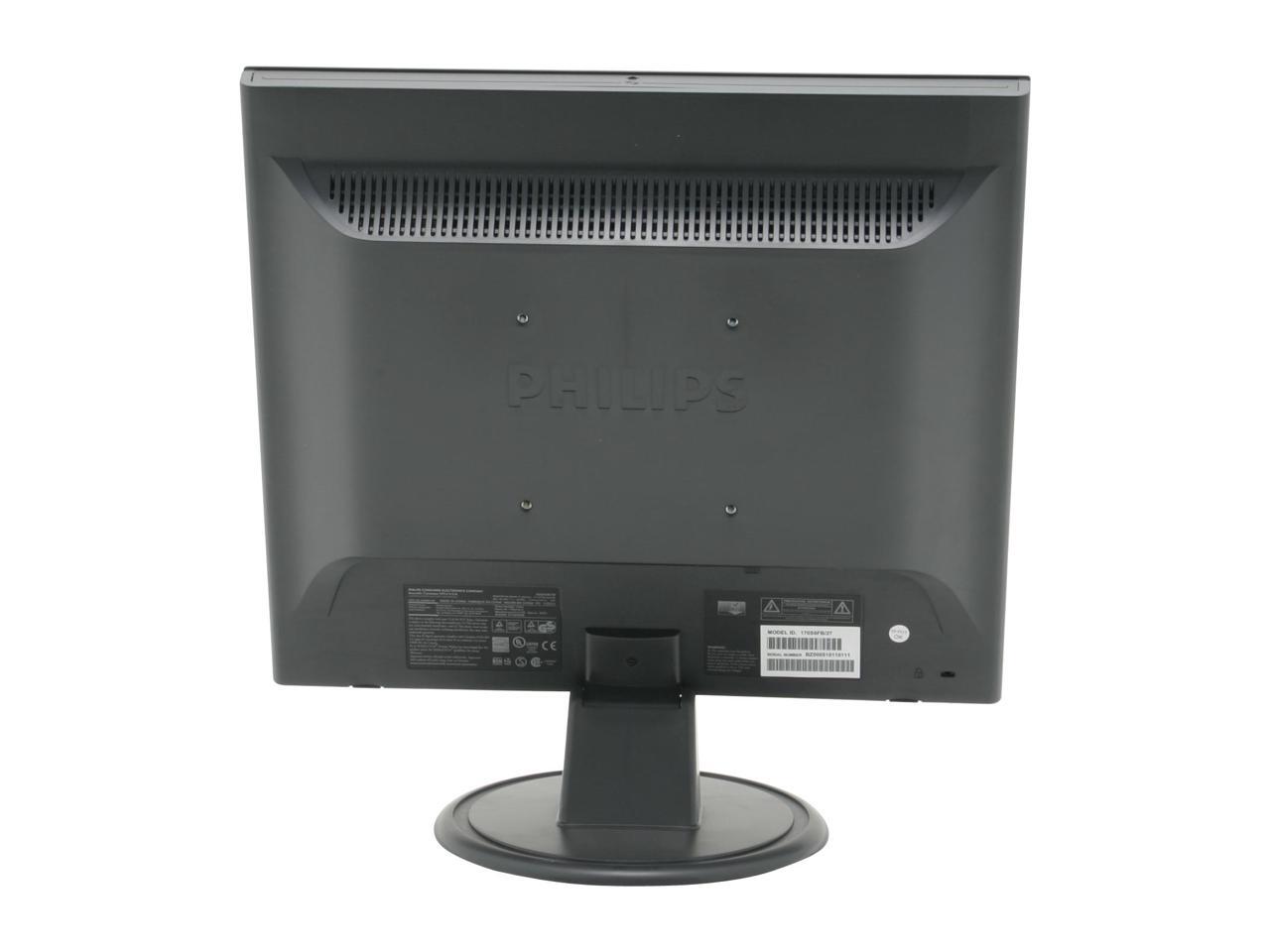 PHILIPS 17" Active Matrix, TFT LCD SXGA LCD Monitor 12 ms 1280 x 1024 ...