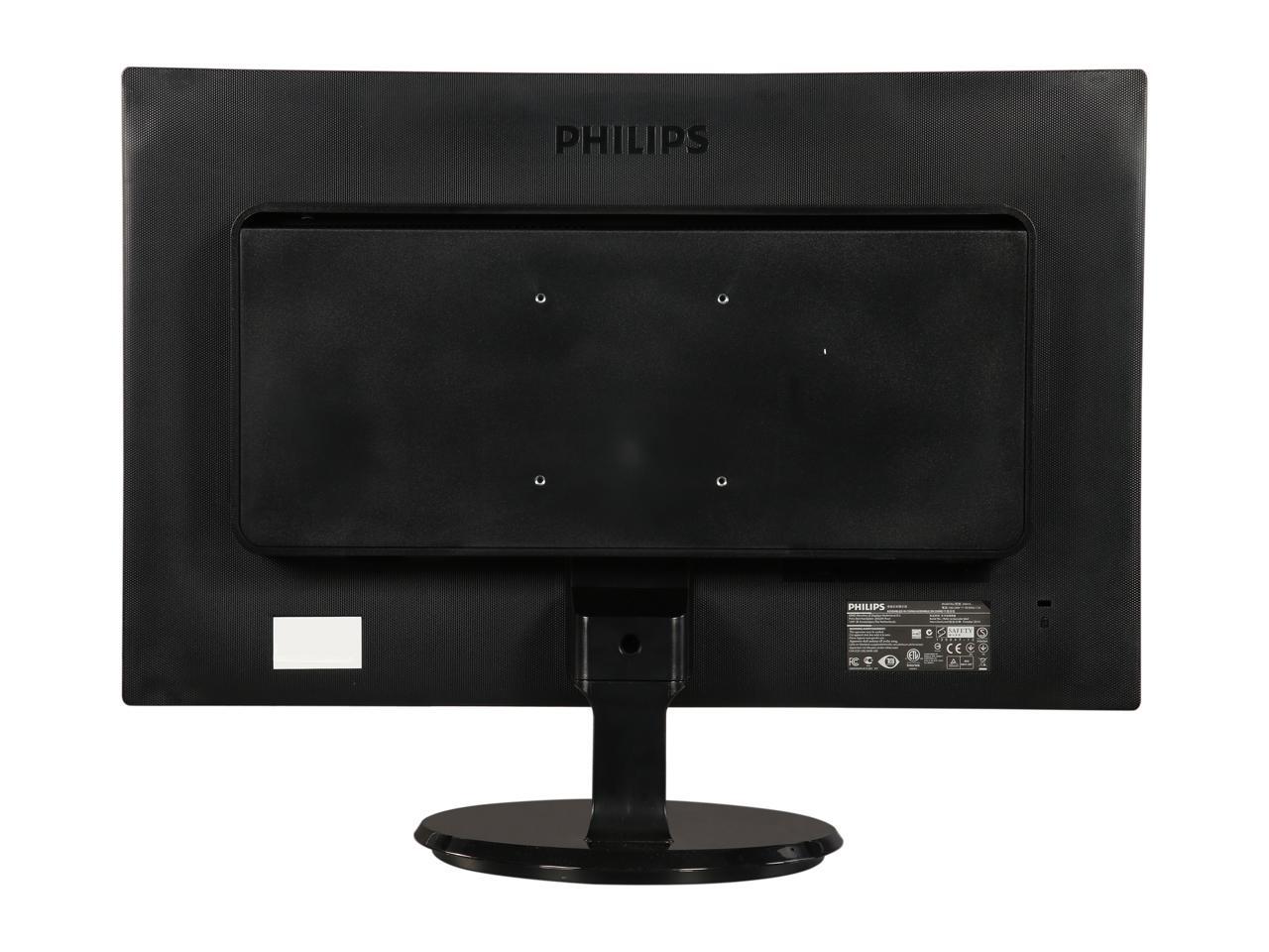 Refurbished: Philips 246V5LHAB 24" Full HD 1920x1080 60Hz 1ms VGA HDMI ...