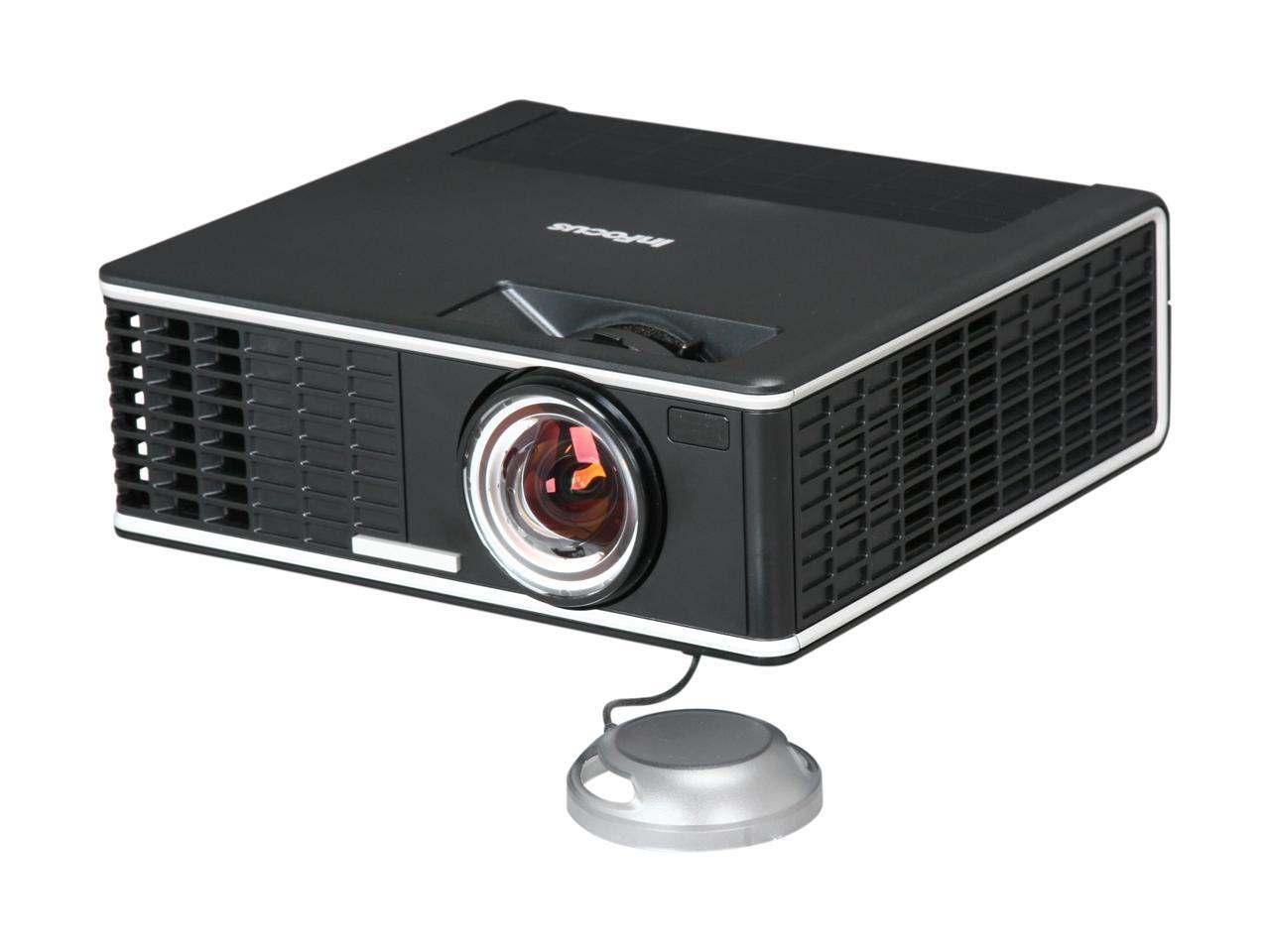 INFOCUS IN1503 WXGA 1280x800 3000 ANSI Lumens Short Throw Portable DLP ...