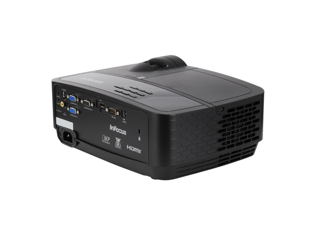 InFocus IN112x 800 x 600 SVGA 3200 Lumens, Contrast Ratio 15,000:1 ...
