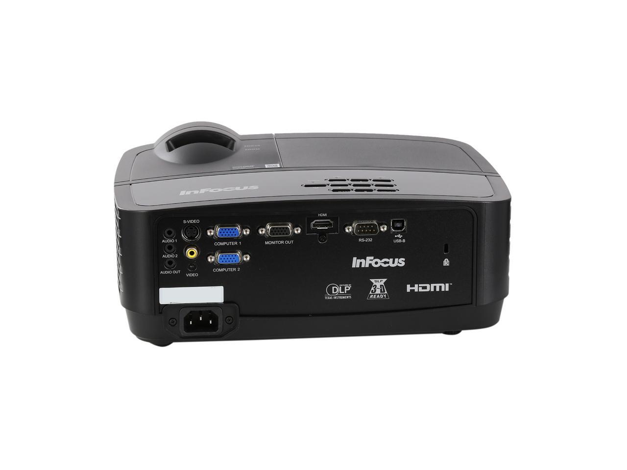 InFocus IN116x 1280 x 800 WXGA 3200 Lumens, Contrast Ratio 15000:1 ...