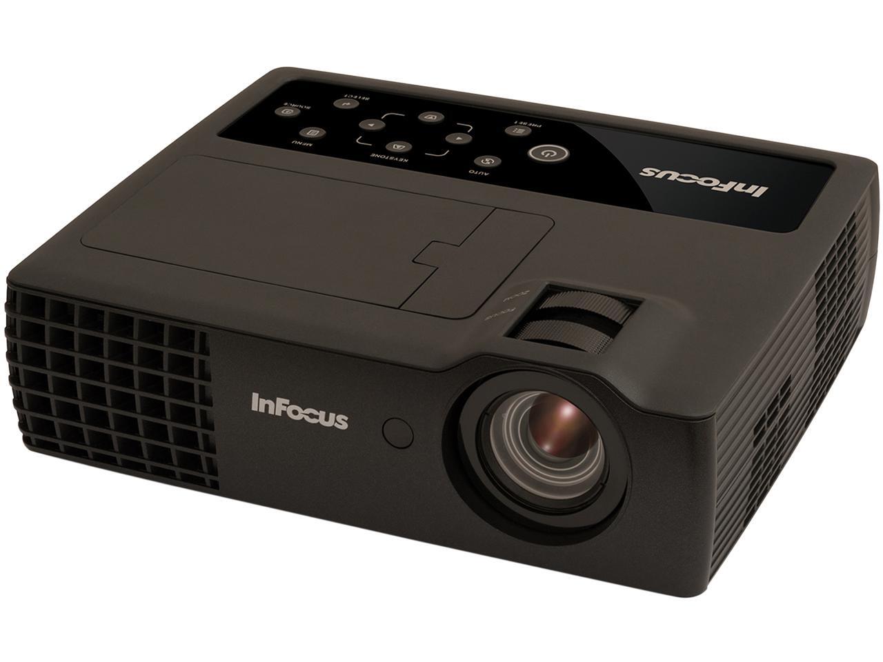 InFocus IN1116 Projector DLP WXGA 2400 Lumens Ultra Portable PC-free ...