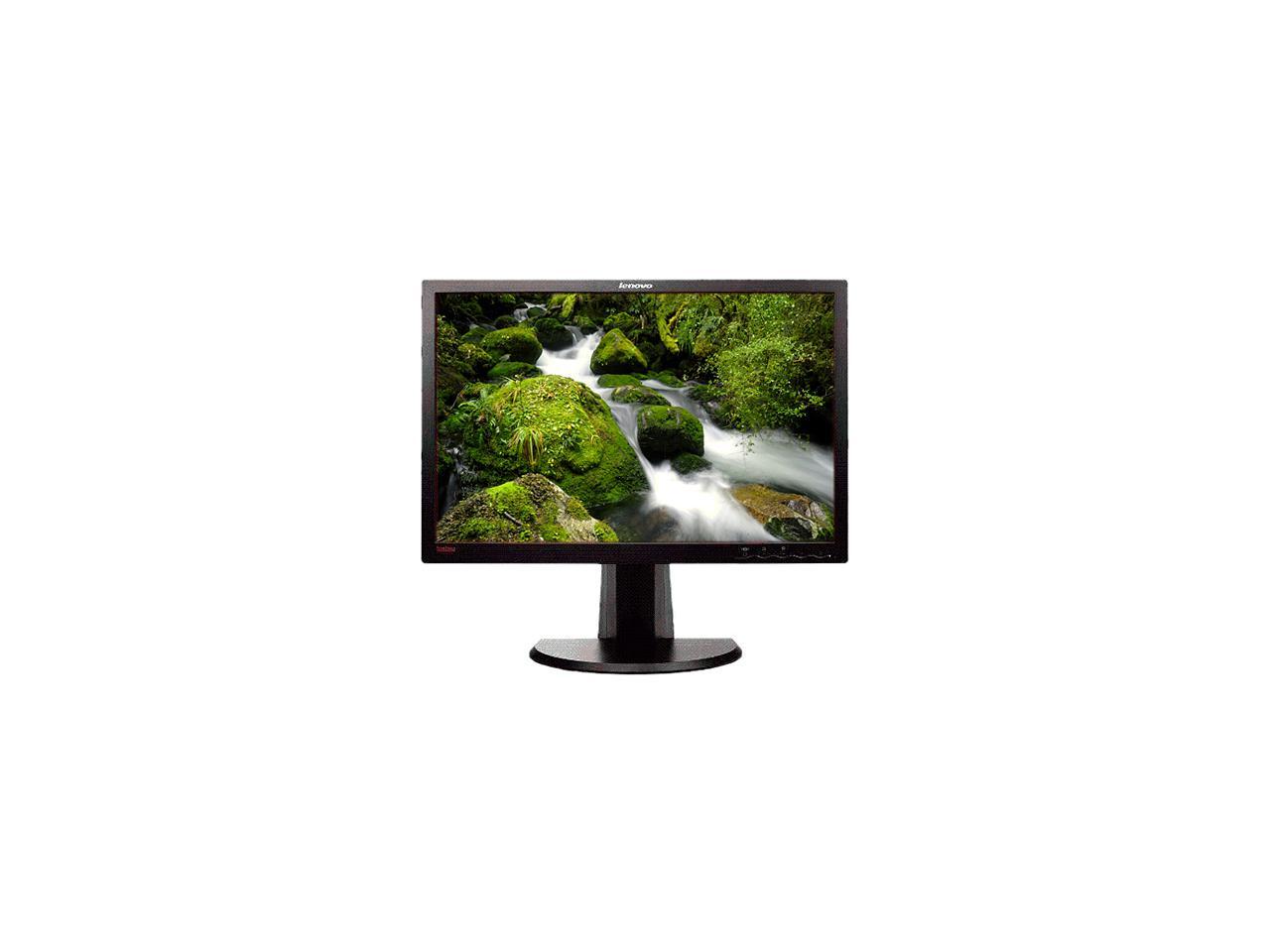lenovo ThinkVision LT2452p Black 24" 7ms (GTG) Height & Pivot ...