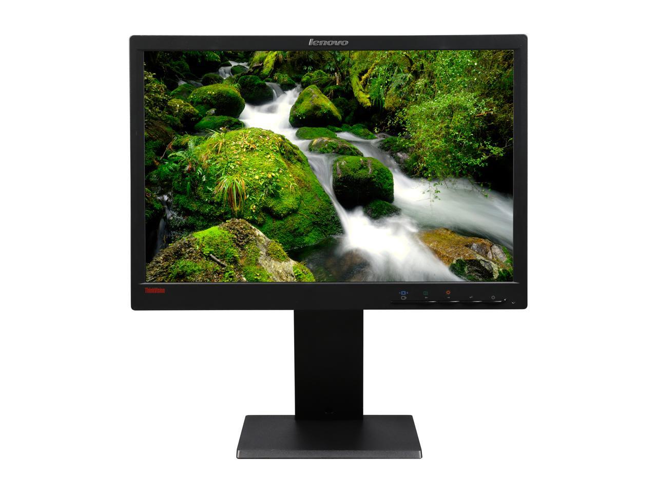 Refurbished: Lenovo 19" LED-Backlit LCD Monitor 5 ms 1440 x 900 D-Sub ...