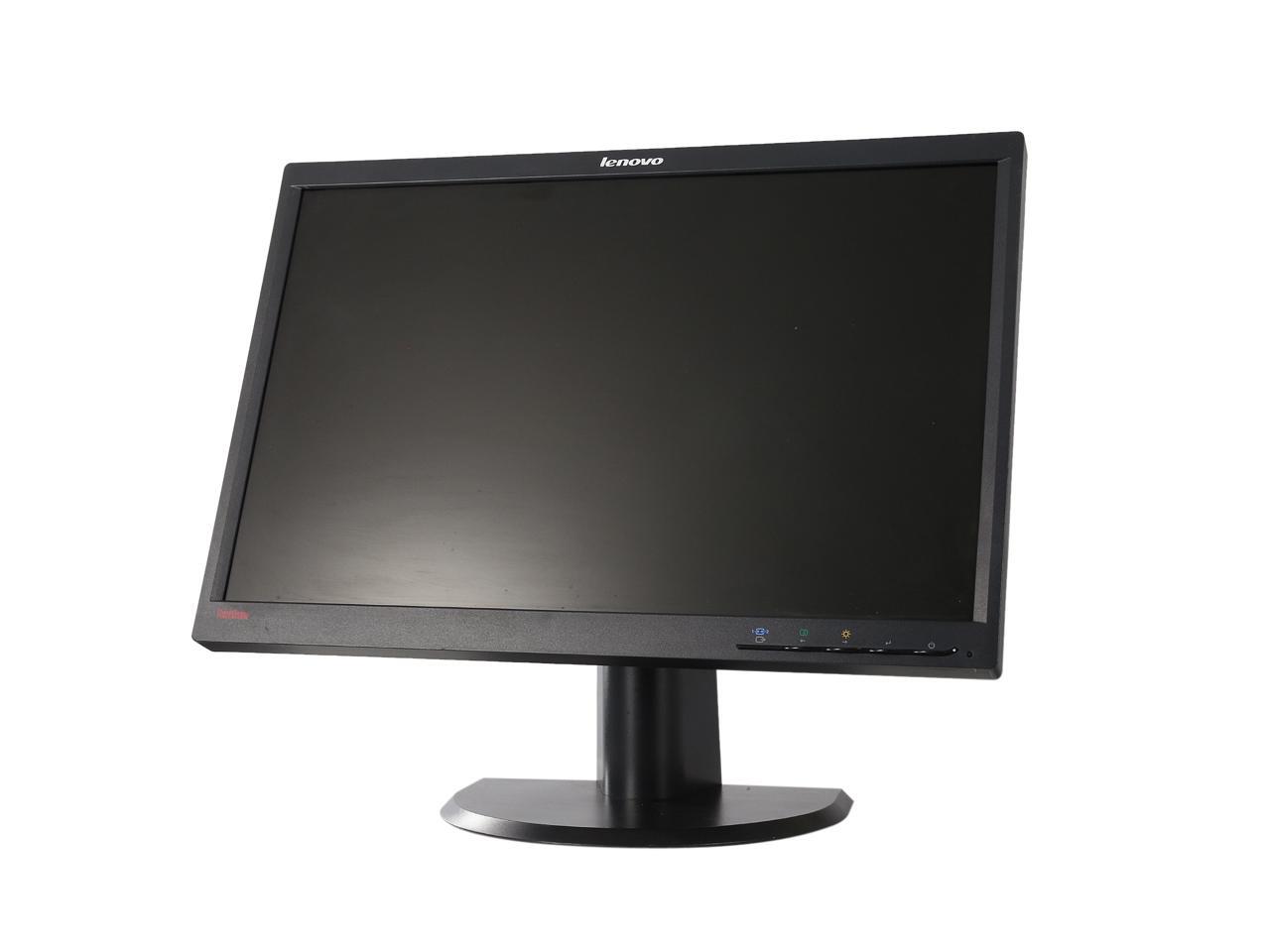 Refurbished: Lenovo 22" 60 Hz Monitors - LCD Flat Panel 5 ms L2250pwD ...