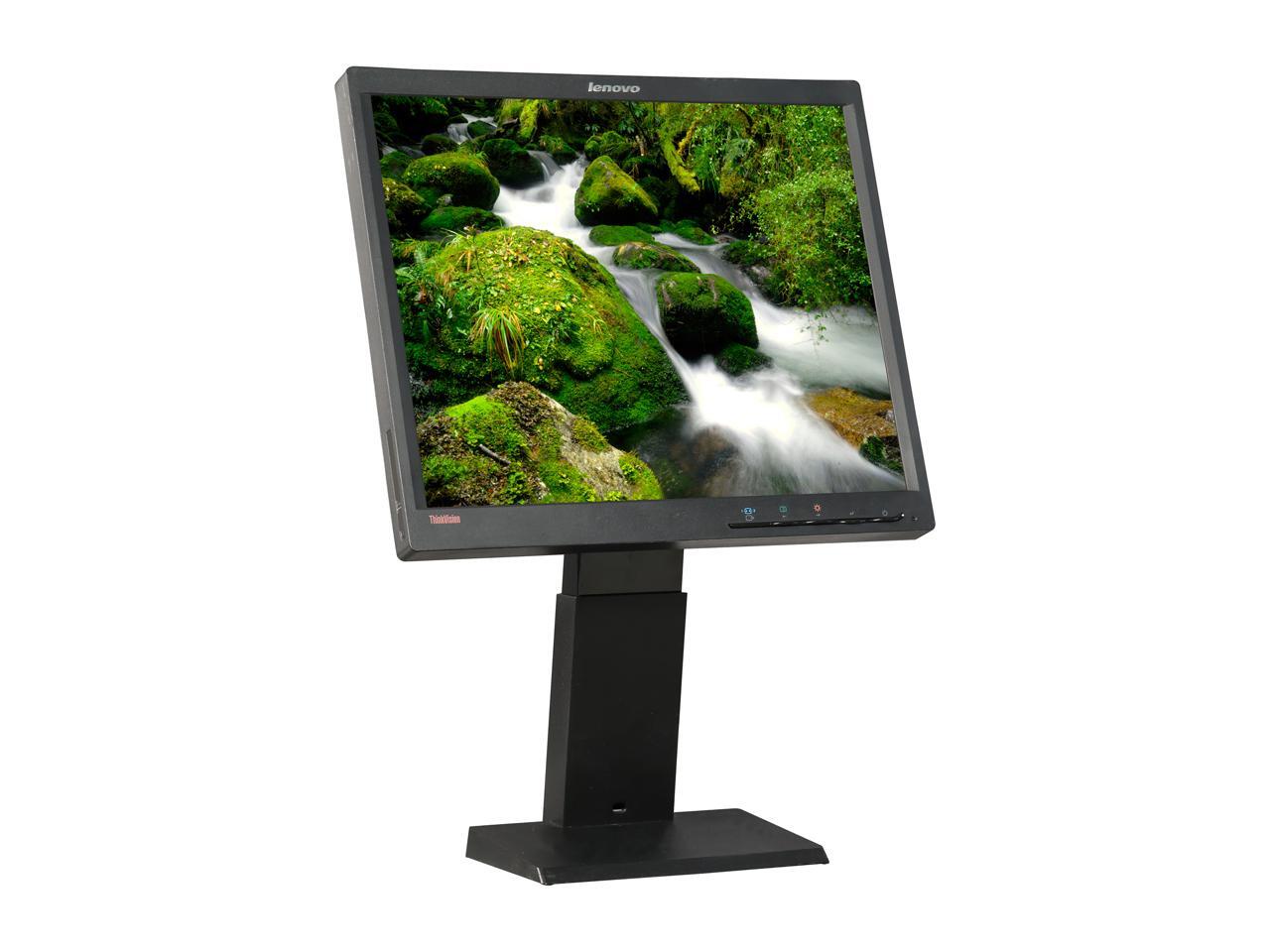 Refurbished: Lenovo 17" 75 Hz LCD Monitor 1280 x 1024 D-Sub, DVI ...
