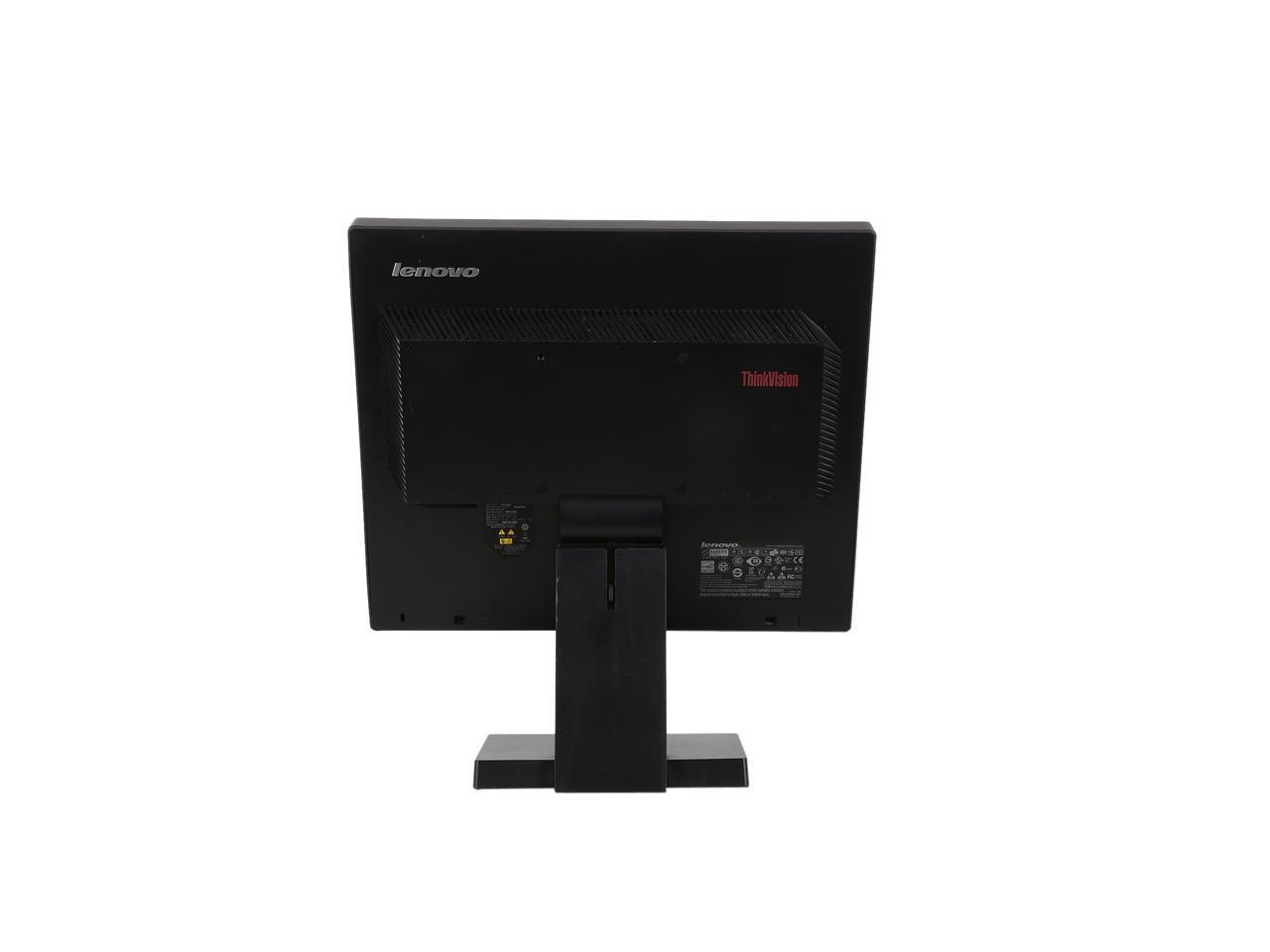 Refurbished: Lenovo 17" 75 Hz LCD Monitor D-Sub, DVI ThinkVision ...