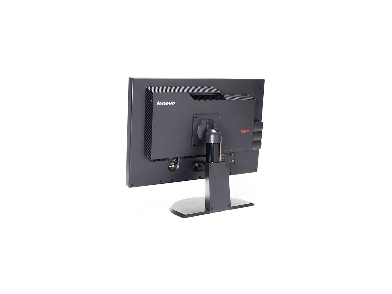 Refurbished: Lenovo 24" eIPS WUXGA Monitor 7 ms 1920 x 1200 D-Sub, DVI ...