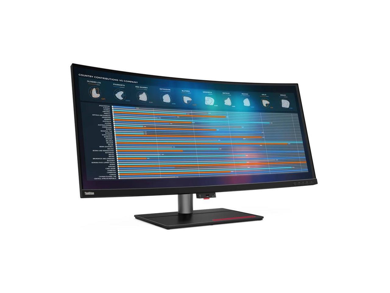 Lenovo ThinkVision P40w-20 39.7" 5120 x 2160 (5K) 75 Hz HDMI ...