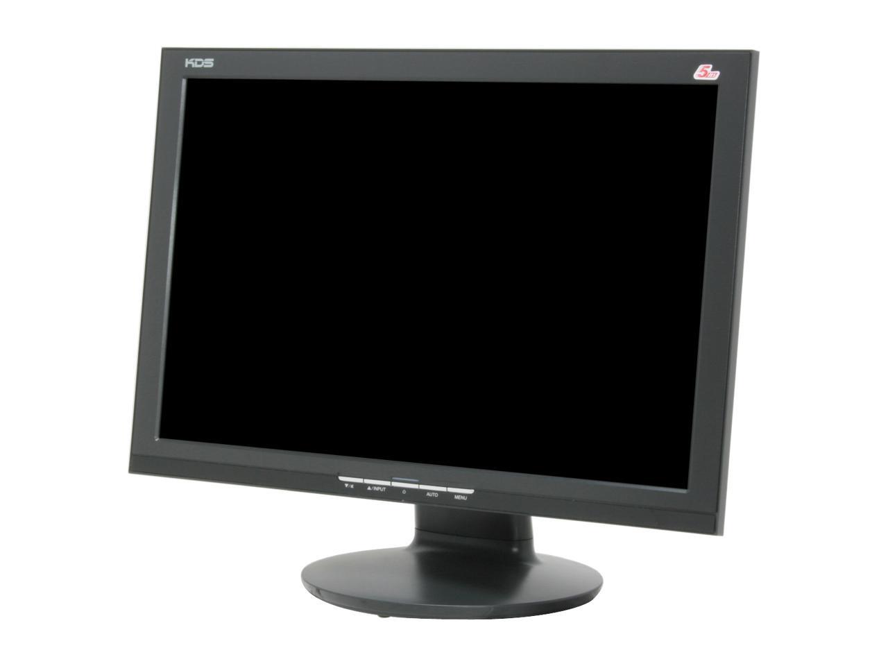 KDS 19" WXGA+ LCD Monitor with HDCP support 5 ms 1440 x 900 D-Sub, DVI ...