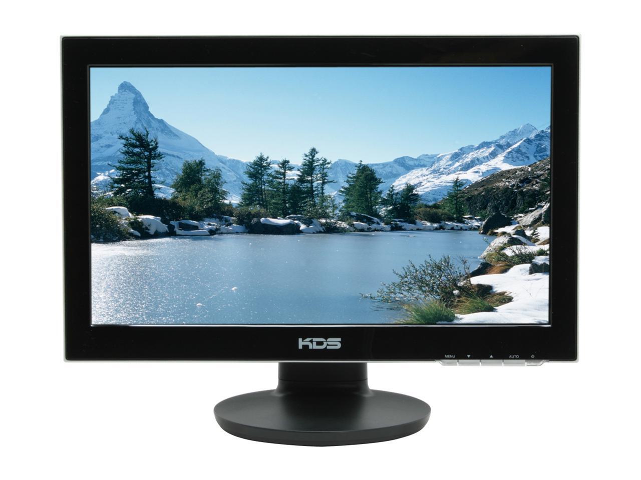 KDS 15.6" LCD Monitor 8 ms 1366 x 768 D-Sub Business Series K-6mwb ...