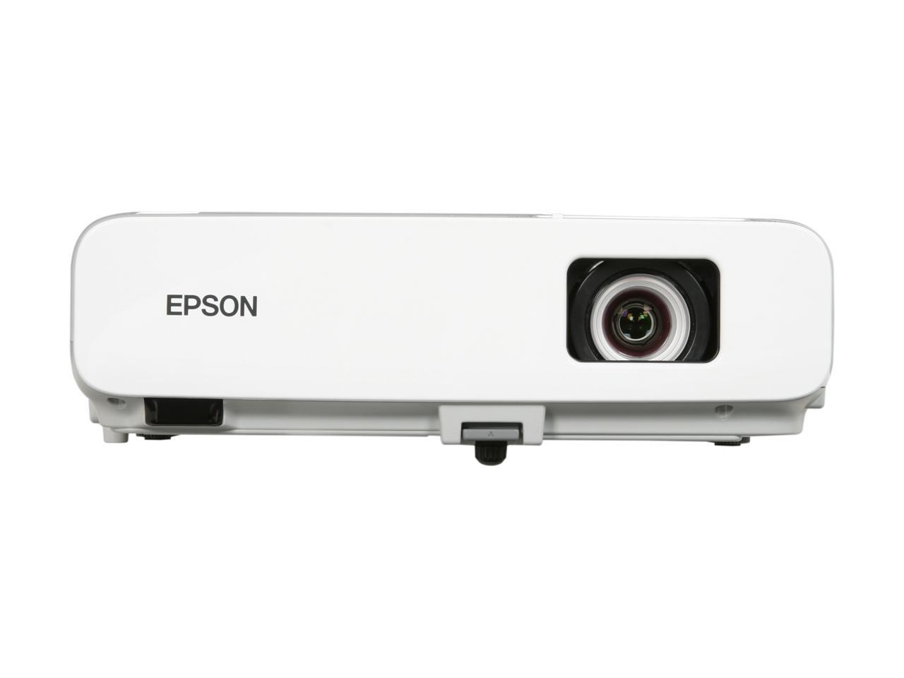 EPSON PowerLite 84+ XGA 1024x768 2600 Lumens Multimedia 3LCD Projector w/ Network Function ...