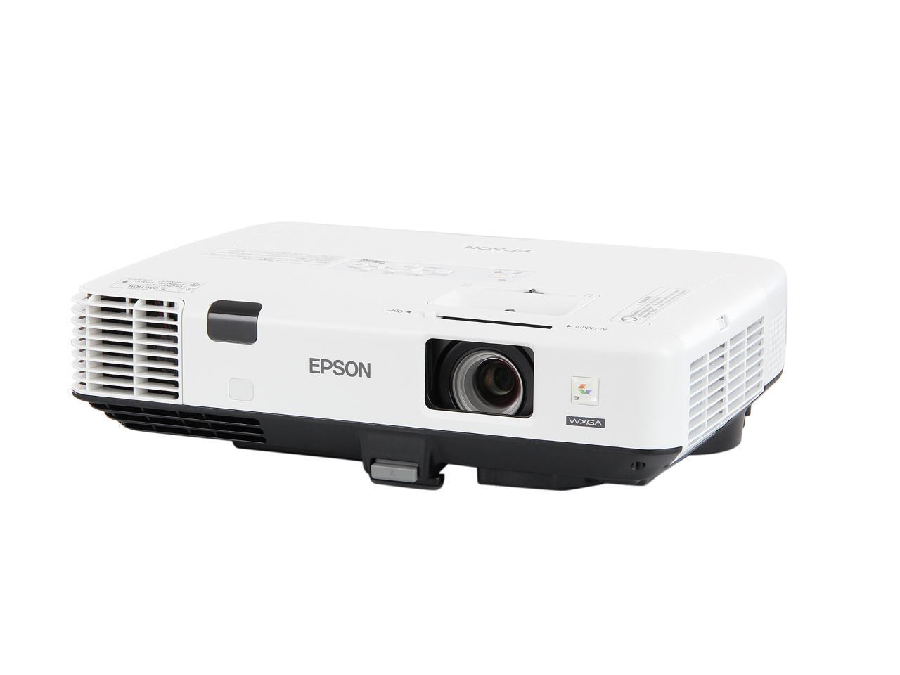 EPSON PowerLite 1940W 1280 x 800 4200 lumens 3LCD Projector 3000:1 RJ45 ...