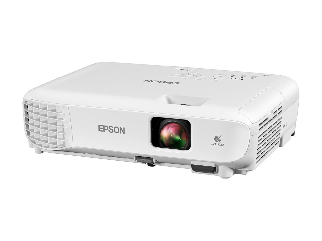 EPSON VS260 XGA 1024 x 768 3300 Lumens 3LCD Projector - Newegg.com
