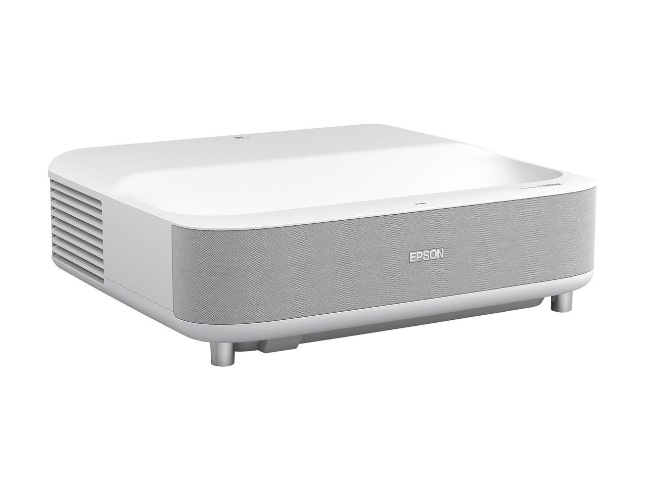 Epson EpiqVision Ultra LS300 Smart Streaming Laser Projector - White ...