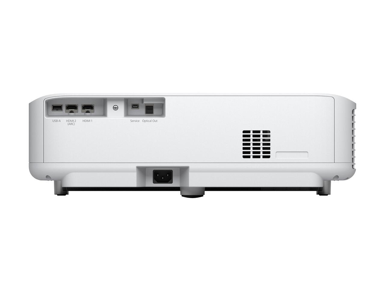 Epson EpiqVision Ultra LS300 Smart Streaming Laser Projector - White ...