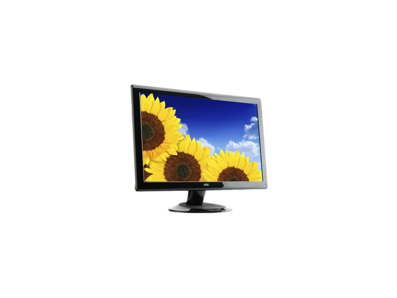 AOC 22" 60 Hz Active Matrix, TFT LCD LCD Monitor 5 ms 1920 x 1080 D-Sub ...