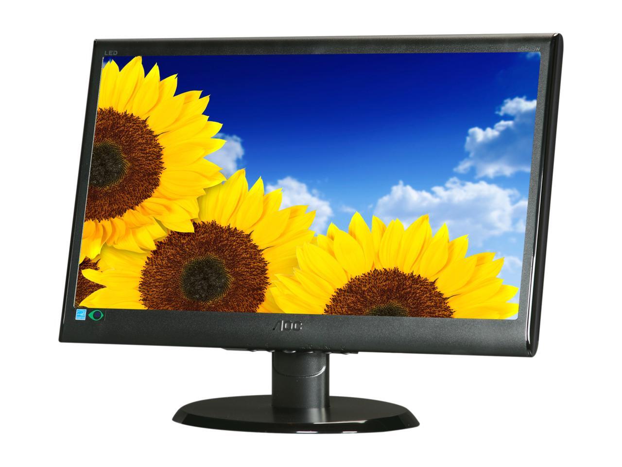 AOC 19" 60 Hz LCD Monitor 5 ms 1366 x 768 D-Sub e950Sw - Newegg.com
