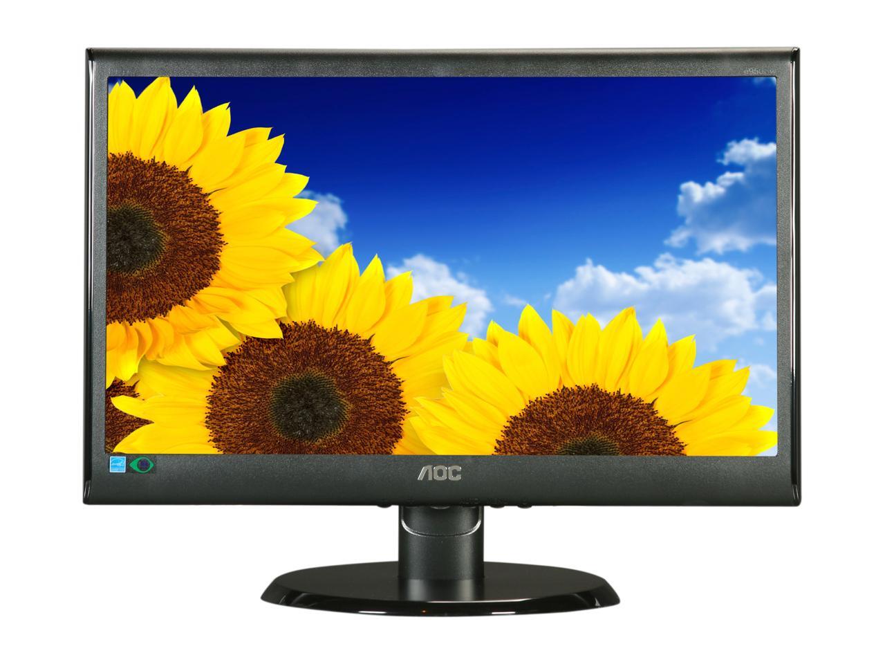 AOC 19" 60 Hz LCD Monitor 5 ms 1366 x 768 D-Sub e950Sw - Newegg.com