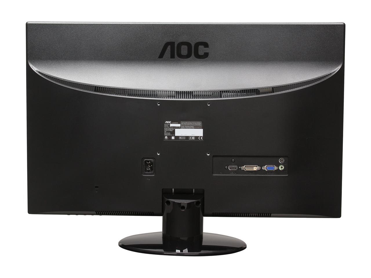 AOC e2752Vh 27" 1920 x 1080 2 ms 60 Hz LCD Monitor - Newegg.com