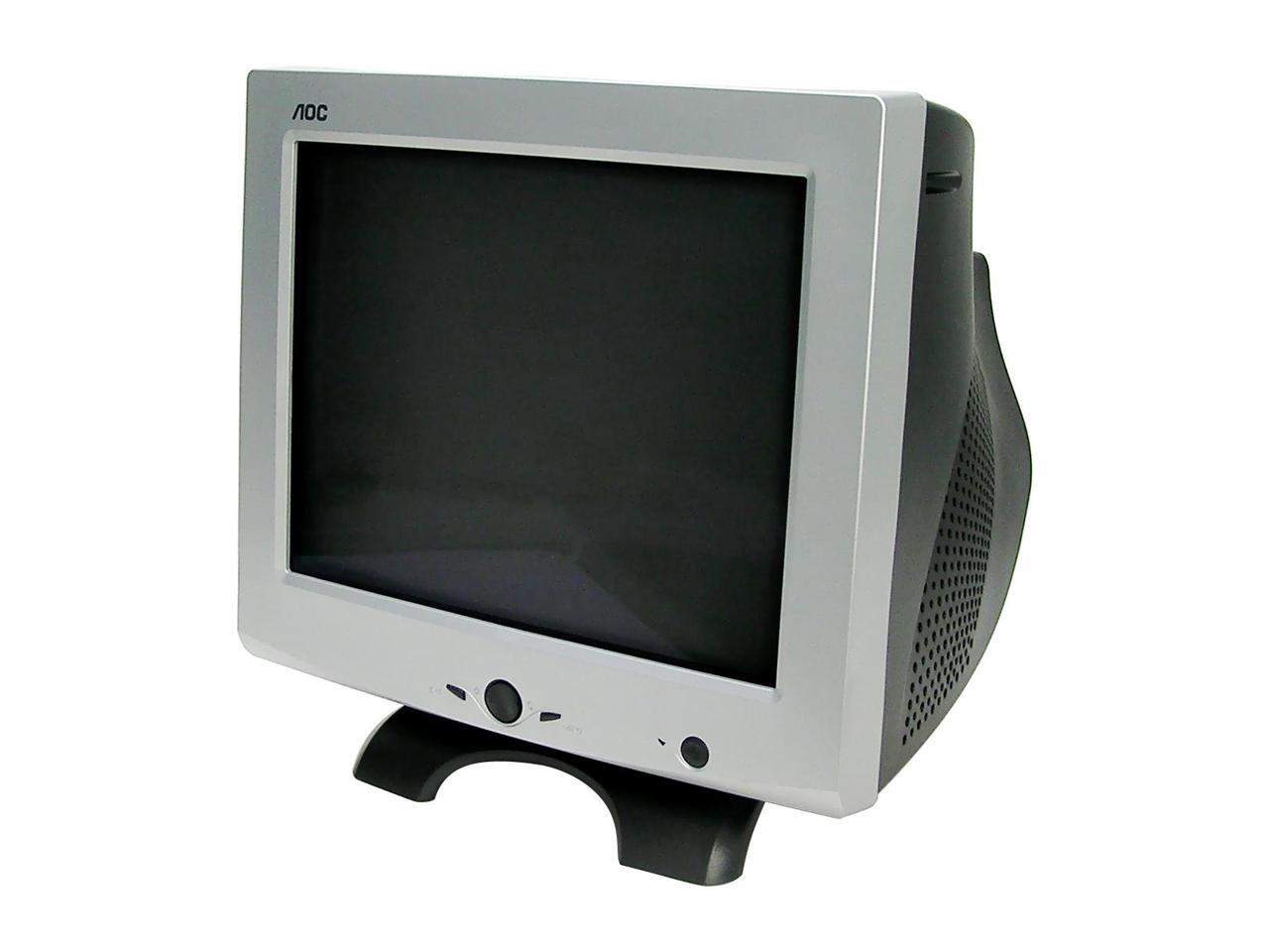 AOC FT720 Silver - Black 17" CRT Monitor - Newegg.com