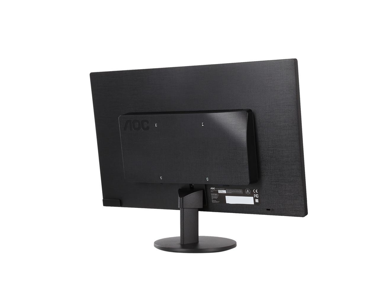 AOC E970SWN 18.5" HD 1366x768 Monitor, 5ms response time, 20M:1 dynamic ...