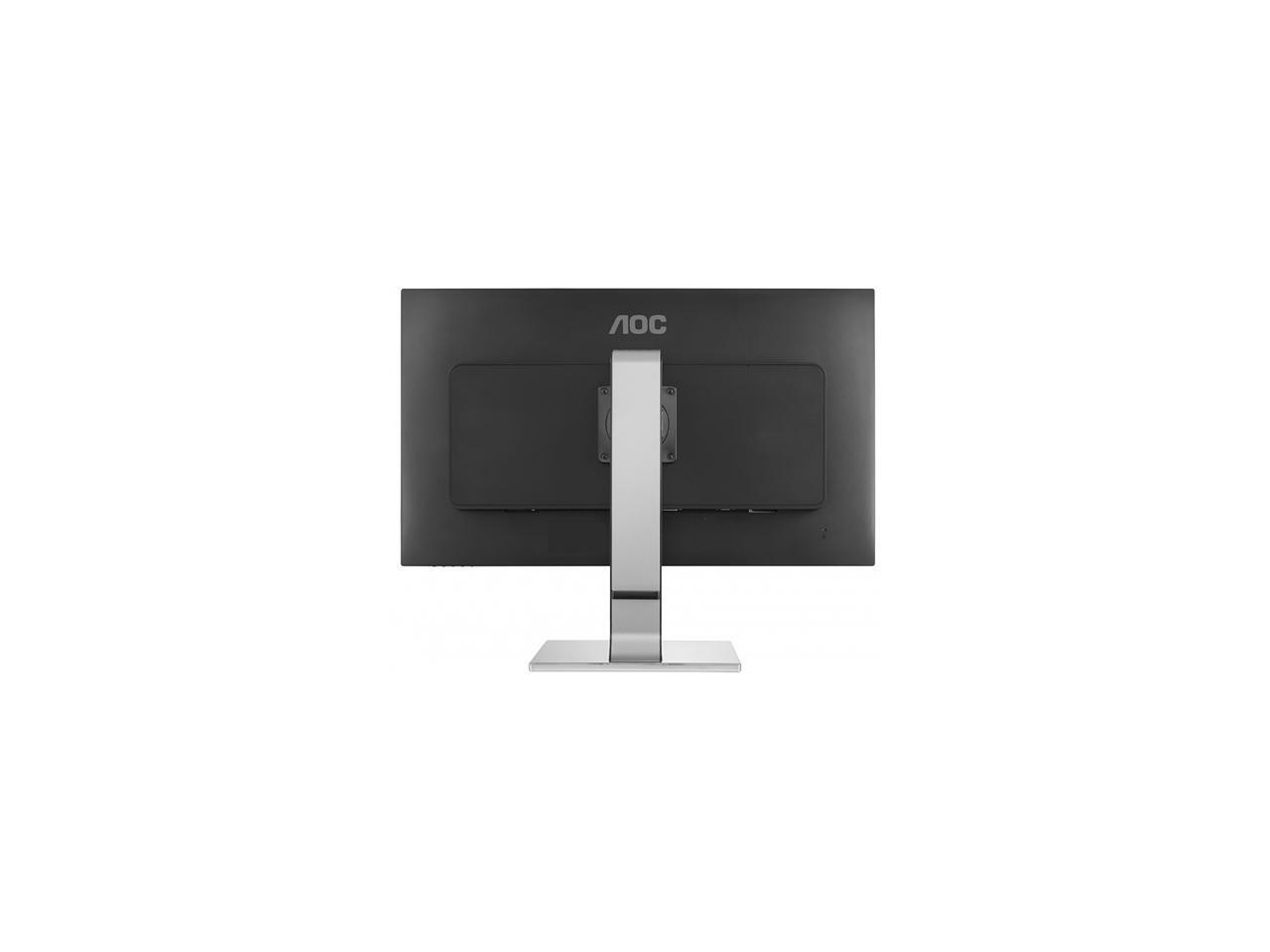 AOC 32" 60 Hz LCD Monitor 4ms (GTG) 3840 x 2160 (4K) D-Sub, DVI, HDMI ...