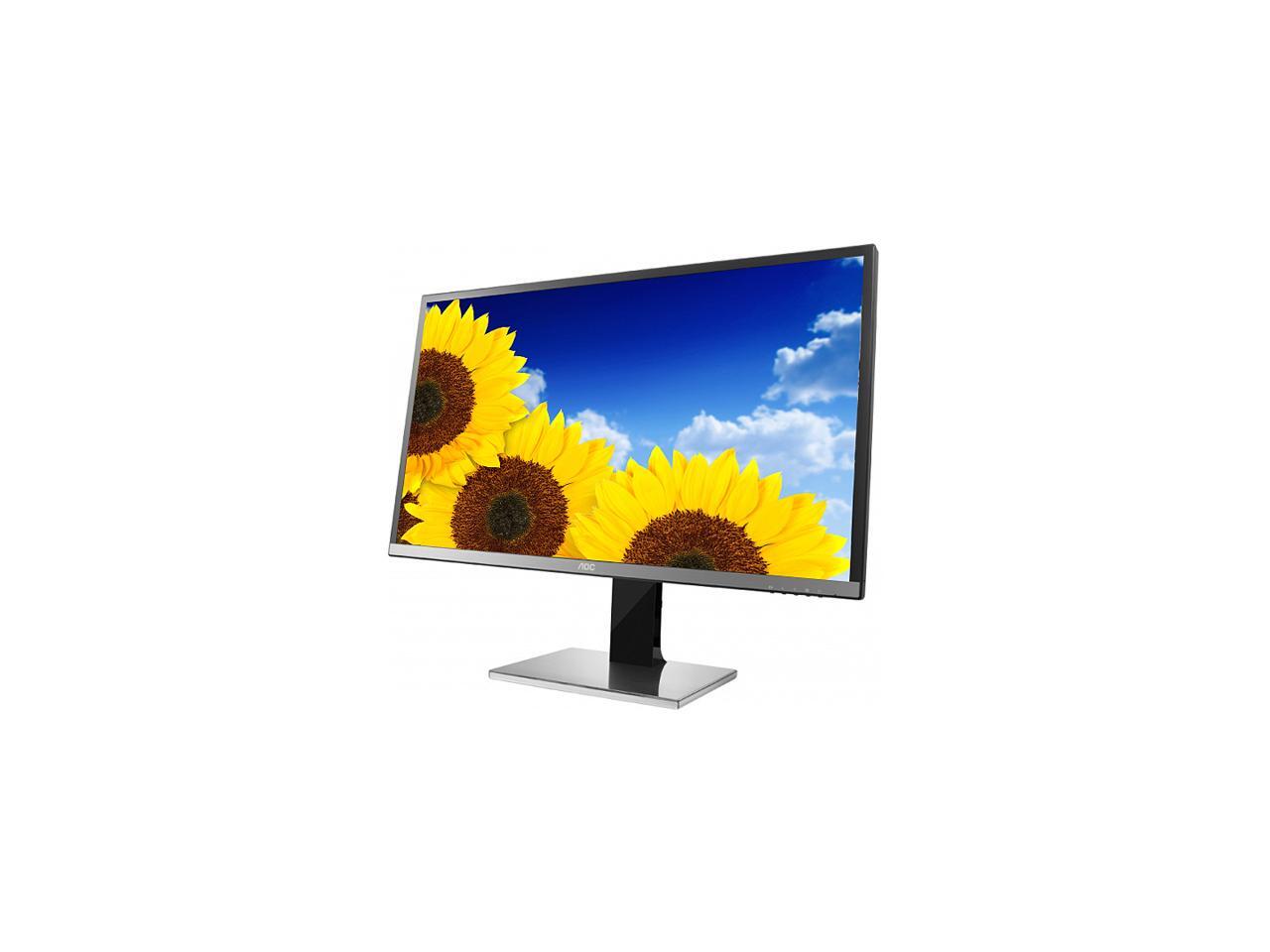 AOC 32" 60 Hz LCD Monitor 4ms (GTG) 3840 x 2160 (4K) D-Sub, DVI, HDMI ...