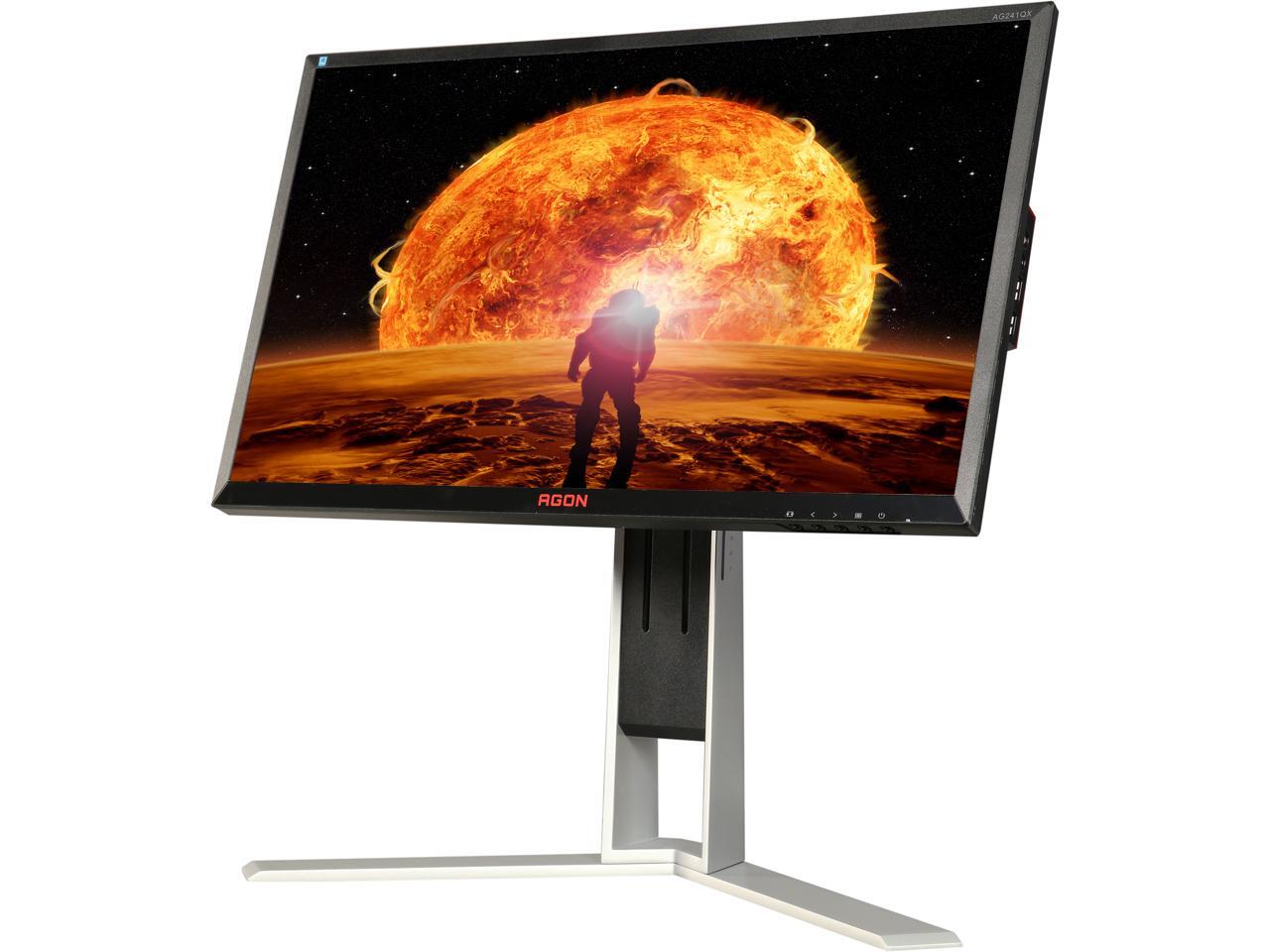 AOC AGON AG241QX 24" Gaming Monitor, QHD 2K 1440P, G-SYNC Compatible ...