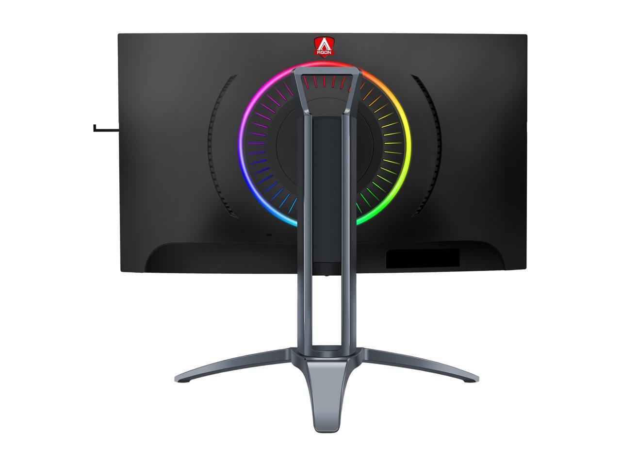 Open Box: AOC AGON AG273QCX 27" Curved Gaming Monitor, 2K QHD 1440P, VA ...